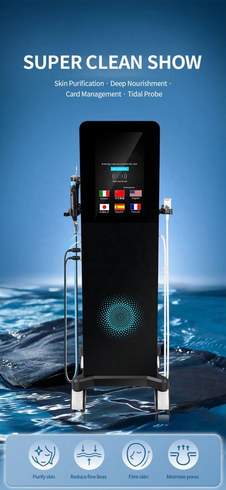 2026 New Skin Cleansing Machine with Aqua-Light for Professional Facial ...