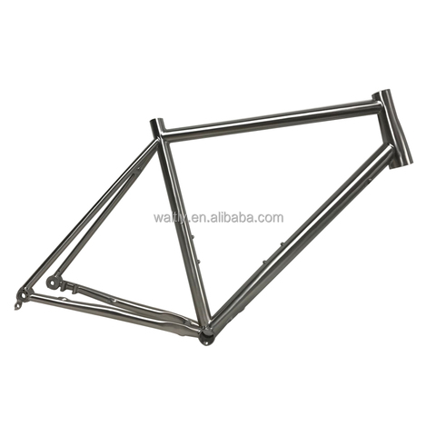 Titanium Disc Road Bike Frame 53cm - Lightweight, Durable Girder Frame ...
