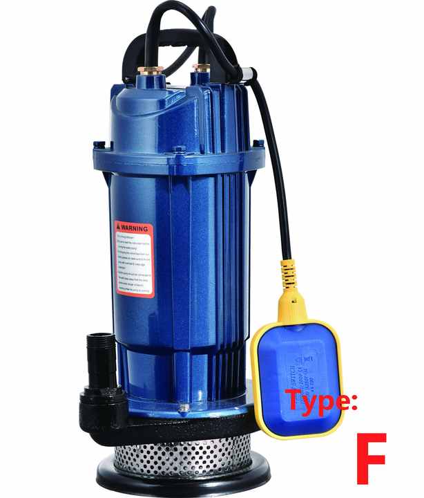 QDX-F Series 0.75kw 1HP High Efficiency Submersible Pump
