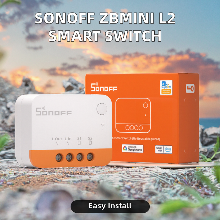 SONOFF ZBMINI L2 Zigbee Smart Switch Mini 1-Gang Alexa/Google Home ...