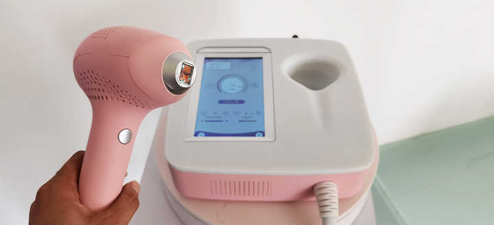 Desktop Hair Remover Handheld Permanent Hair Eraser Epilation 808nm ...