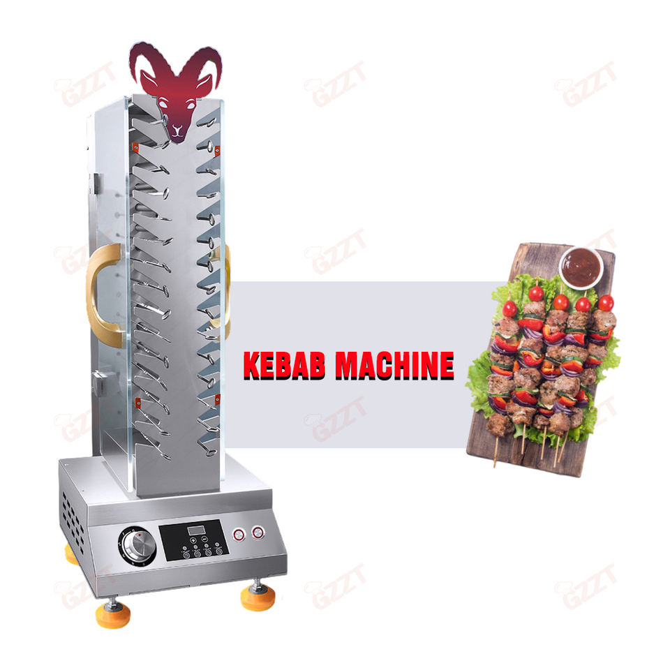 30 Roller Automatic Electric Rotating Shashlik Barbecue Shish Kabob ...