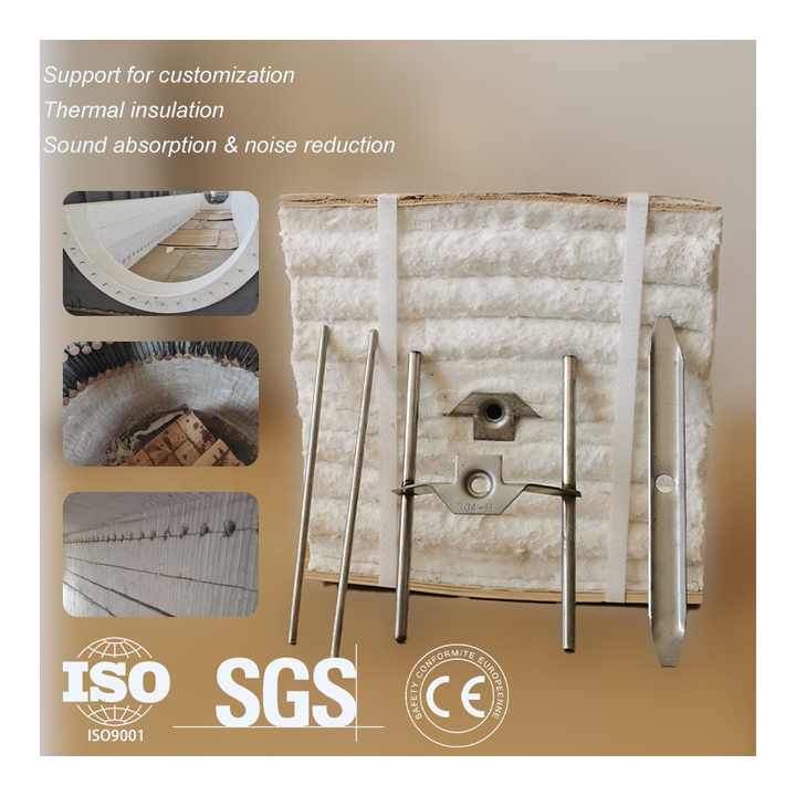 Industrial Furnace 1260C Ceramic Fiber Module with Anchor Kits High ...