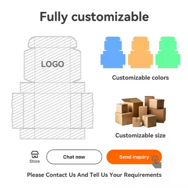 Small Custom Black Corrugated Cardboard Mailer Boxes with Embossing ...
