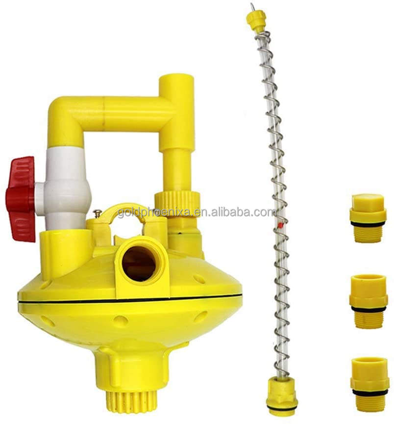 YYC Automatic Poultry Water Pump Valve Flow Regulator Chicken Water ...