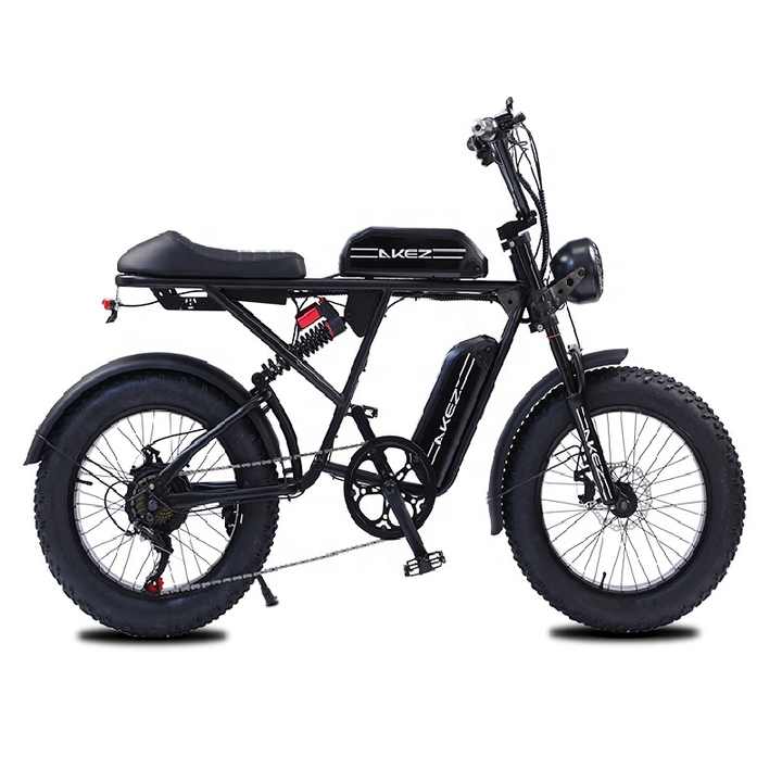 USA 20" Fat Bike Dual Battery off Road Ebike - Full Suspension