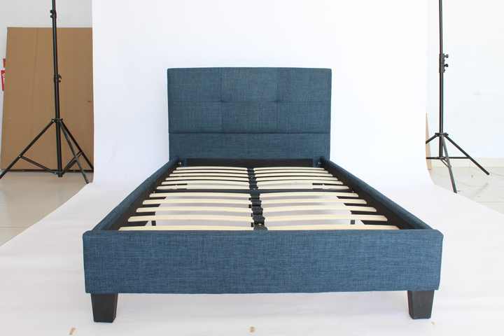 Mecor Linen Fabric Bed Store Metal Bed Upholstered Tufted Bed Alibaba