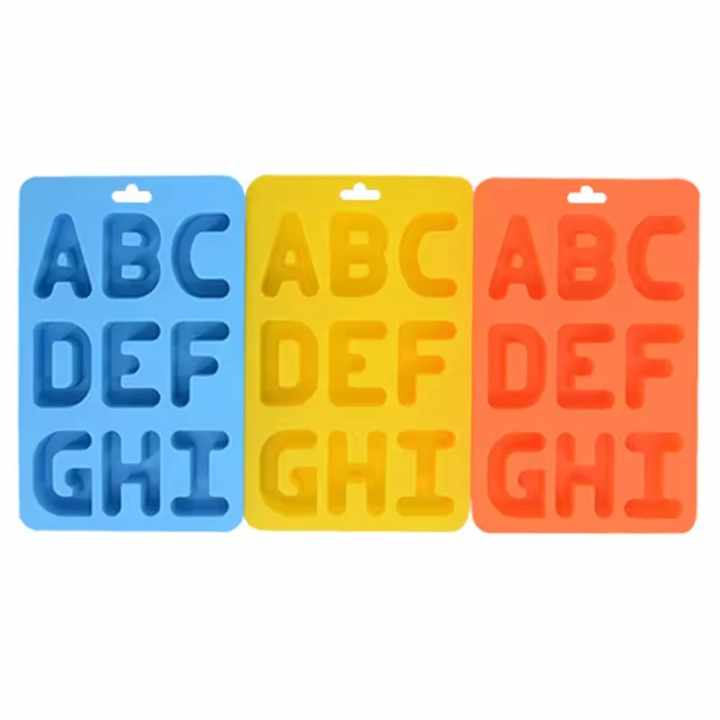 3 Pcs 26 Alphabet Letters Cake Pan Set Microwave Oven Baking Tray ...