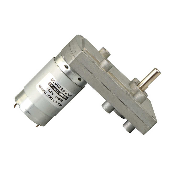 12v 24v High Torque Flat Gearbox DC Motor RS-555 with Gear Box