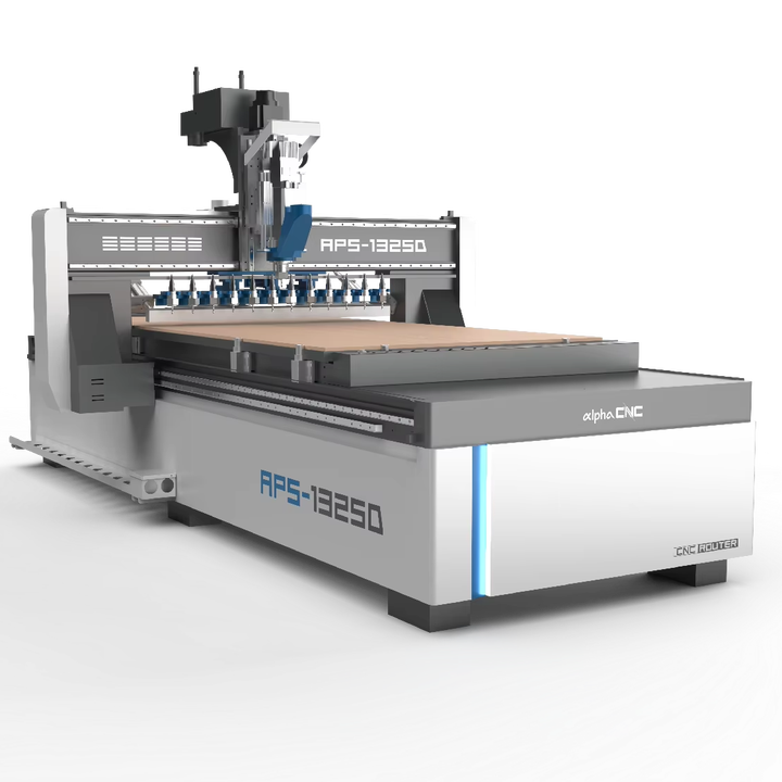 Alpha Wood Carpenter Auto Tool Changer 3015 Cutting CNC Router ...