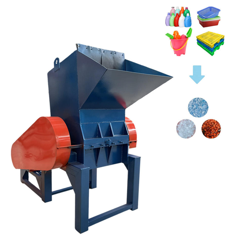 High-Capacity Plastic Shredding System for Large PVC Pipes, Plastic ...