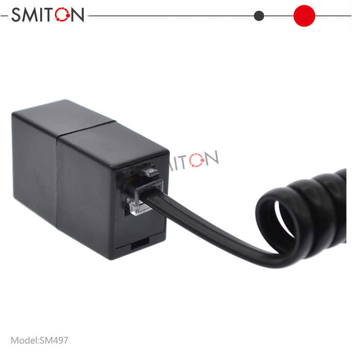 RJ10 RJ22 RJ9 4P4C Coupler Connector Extender for Connect Two Handset ...