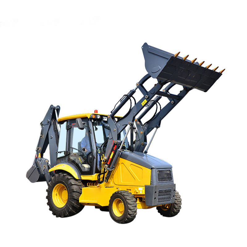 4WD Backhoe Excavator Loader CE EPA Certified Hydraulic Tractor for ...