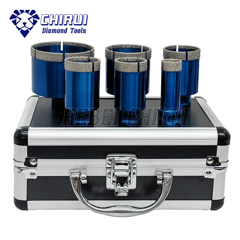 Best Vacuum Brazed Matrix Diamond Tile Core Drill Bit Kit M14 Diamond ...