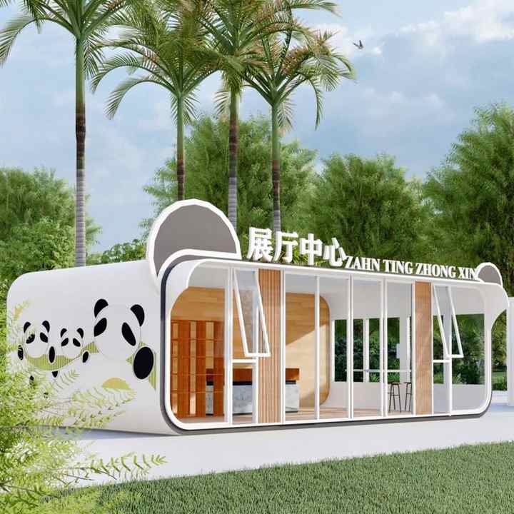 Manual Setup Apple Cabin Steel Bunker Disaster Resistant Housing Fast ...
