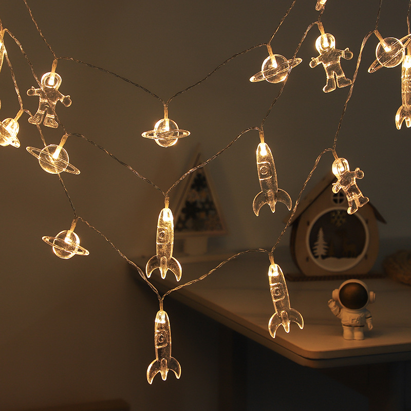 DM23013 LED string light-Spaceman Rocket -Taizhou Deco-Maker Arts and ...