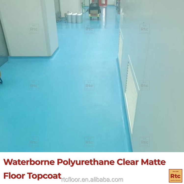 Factory Price Waterborne Polyurethane Clear Matte Coating Abrasion ...