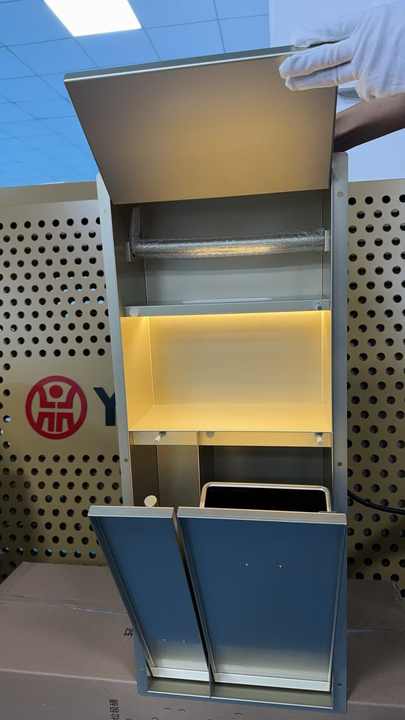 Concealed LED Light Waste Bin - Modern & Durable Solutions