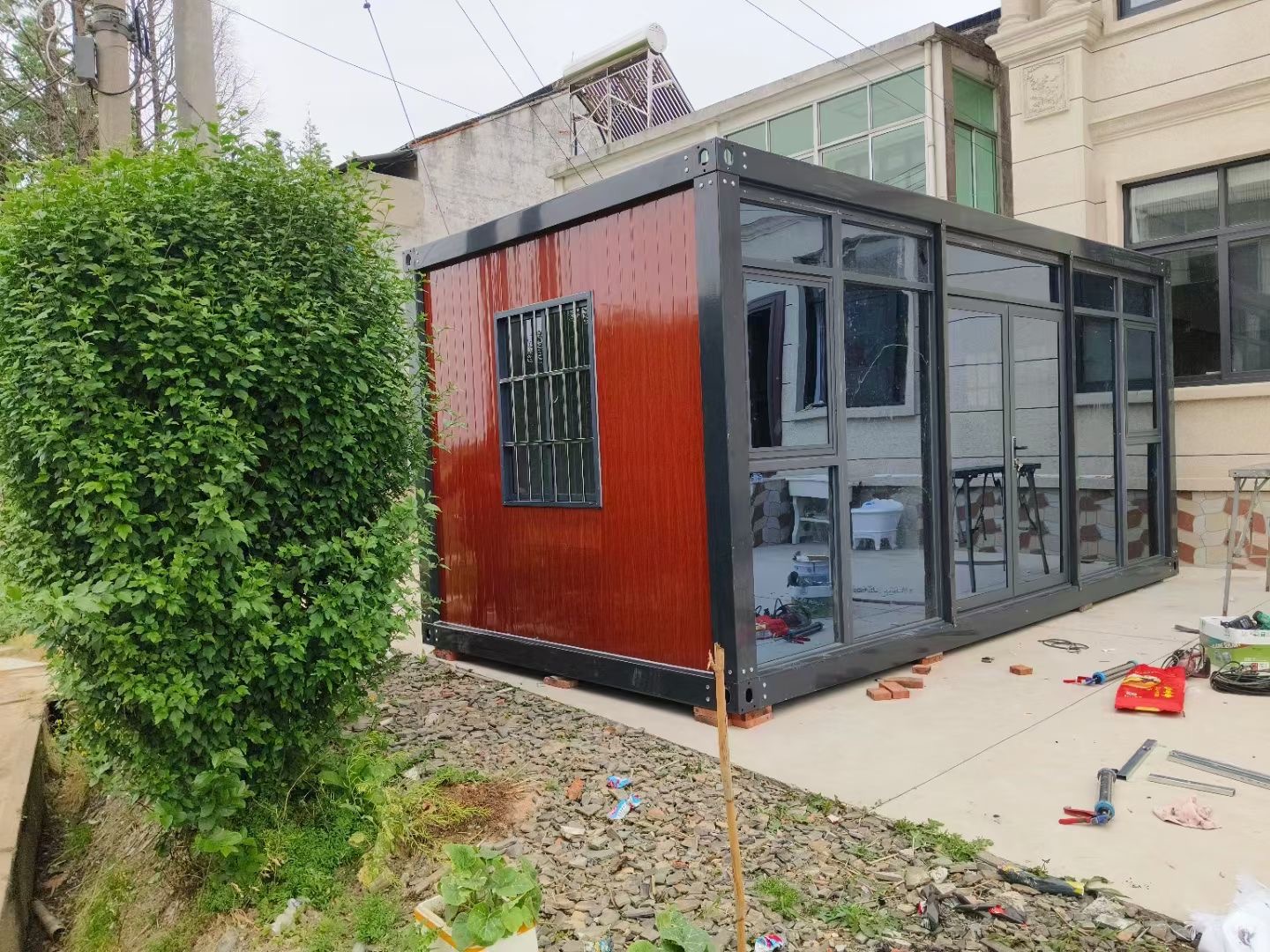 Preço de casas pré-fabricadas na China - baixo custo e luxo