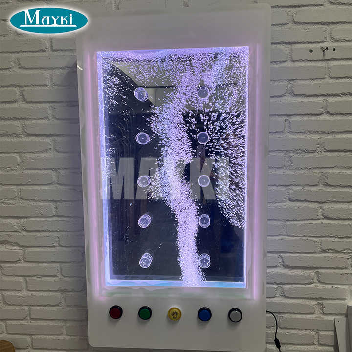 Sensory Water Bubble Wall Panel LED Light RGBW Color Changing