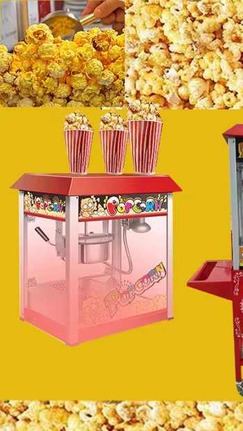 Popcorn Machine Commercial Caramel Popcorn Machine Popcorn Maker ...