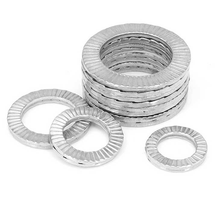 Din 25201 Wedge Lock Washer Self-Locking Washers Double butterfly Self ...