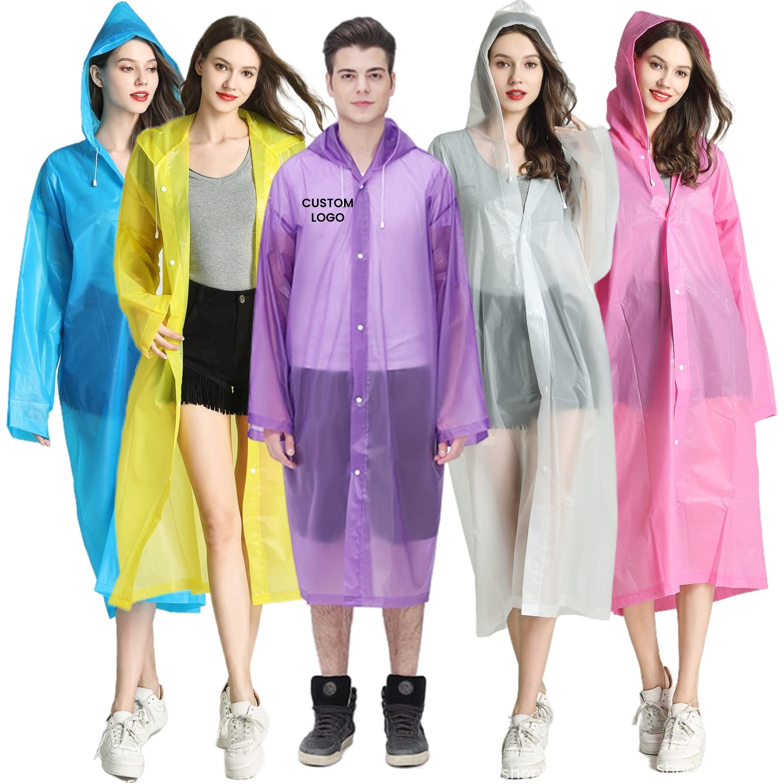 Stay Dry and Stylish with Premium women green rain poncho for Every Season