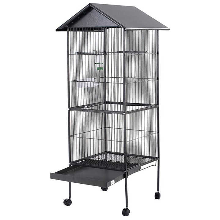 Large Iron Wire Mesh Bird Cage For Pigeons With Cover – Eco-Friendly ...
