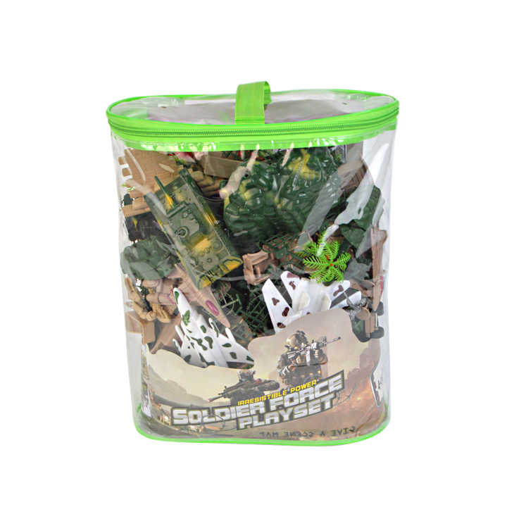 350pcs Mini Army Men Soldier Figure Play Set - Plastic Toys