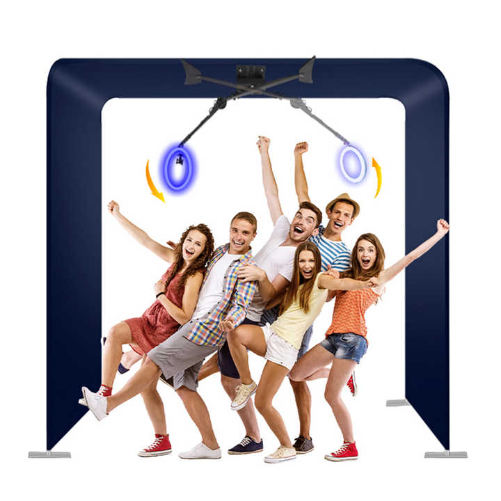 Sky360 Overhead Photo Booth - Custom Logo & LED Lighting