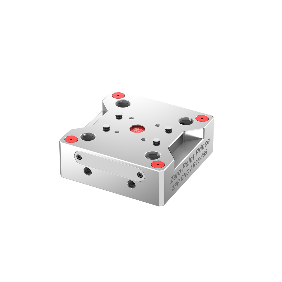Zero-point fixture quick-change plate, bolts 4-M10,locking force: 22 kn ...