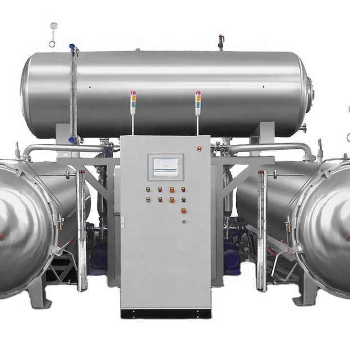 Industrial Food Sterilizer - High Efficiency Retort Machine