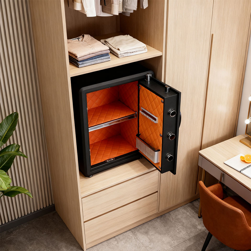 High Quality Stainless Steel Digital Fireproof Home Safe with Lagard ...