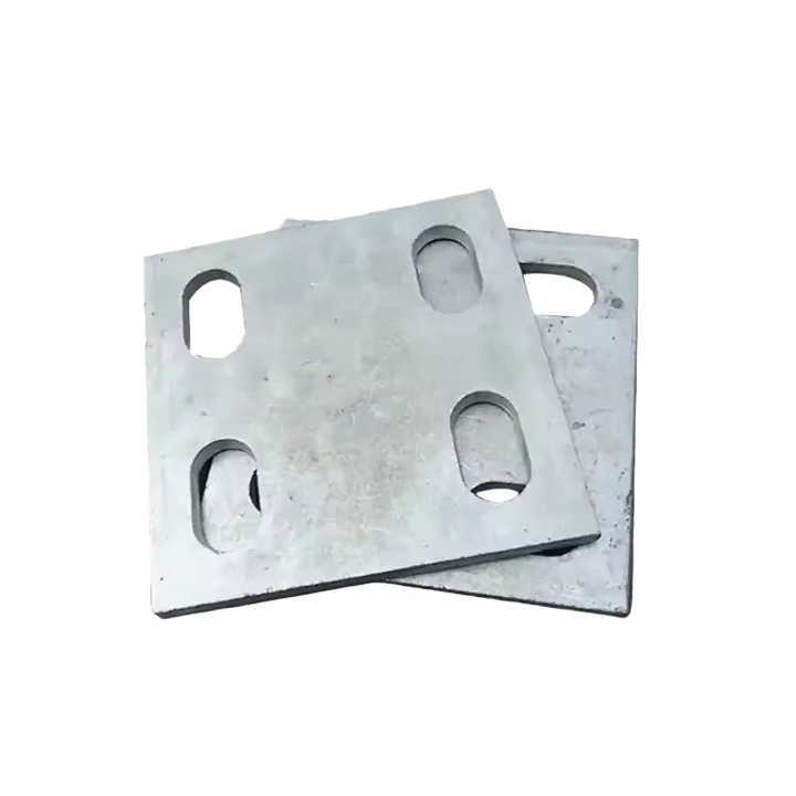 High Quality Galvanized Iron Steel Plate Embedded Parts for Curtain ...