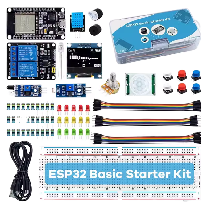 High Quality ESP32 Basic Starter Kit ESP-32S WIFI I OT Development ...