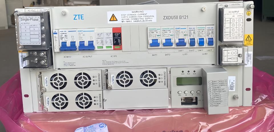 ZTE ZXDU58 B121 - Efficient 48V DC Power Supply for Telecom