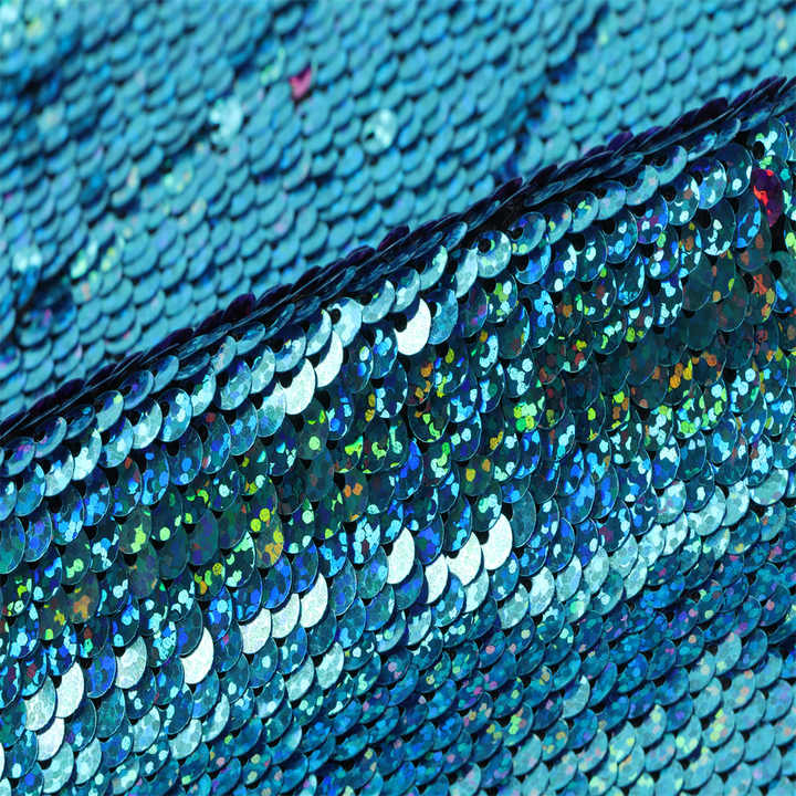 Ready Ship Luxury 5MM Polyester Sparkly Mesh Voile Reversible Sequin ...