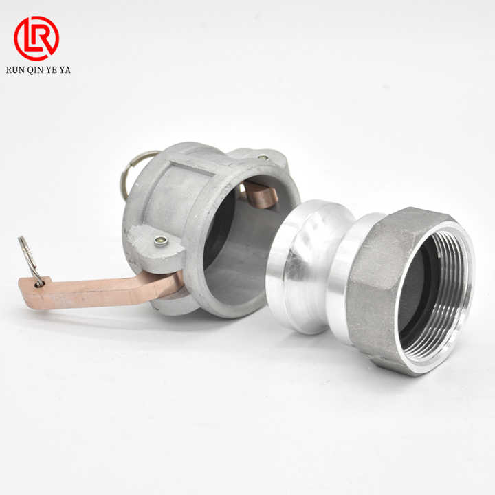 Aluminum Alloy Quick Connector Male End Internal Thread Type A Female ...