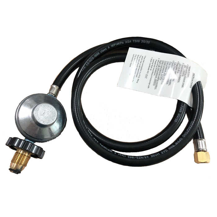 Australian High Pressure Gas Regulator with AGA Certified Hose