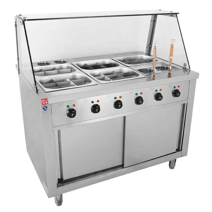 Commercial Electric Stainless Steel Oden Machine Fuqi Kanto Cooking ...