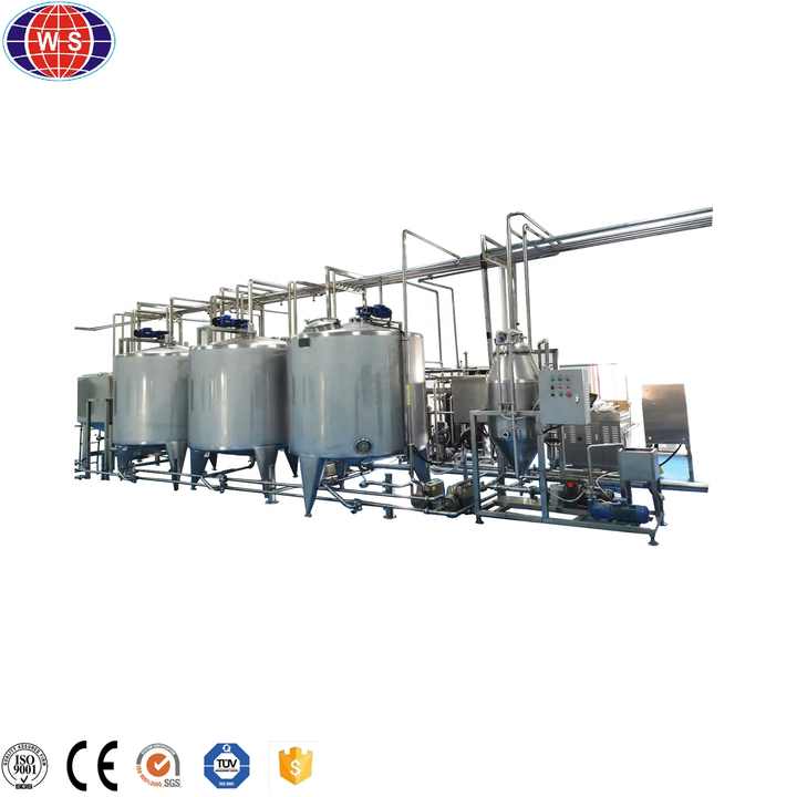 Complete UHT Milk Processing Packaging Plant Yogurt Production Line ...