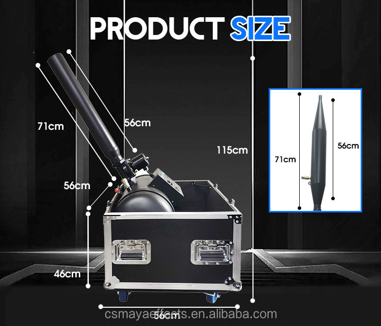 MAYAFX Electric Streamer DMX512 Stadium Atmosphere Equipment Stage ...
