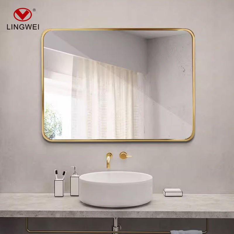 High Quality HD Modern Single Sink Bathroom Mirror with Hidden Camera