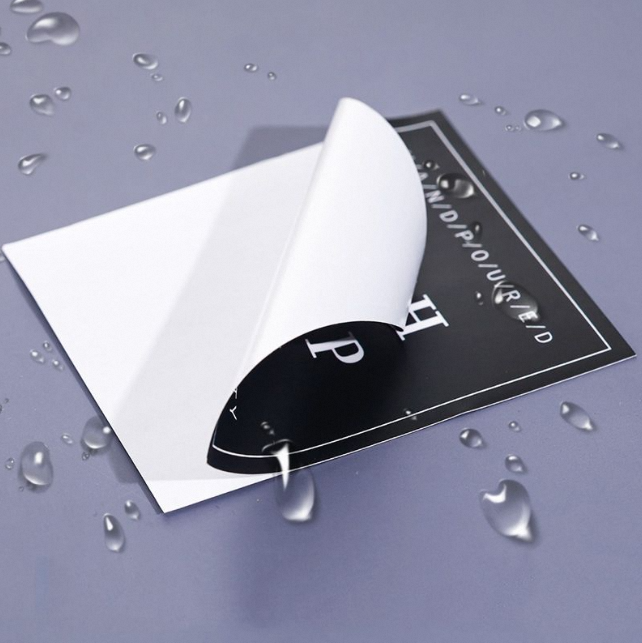 Custom Printed PET Waterproof Adhesive Labels for Perfume & Skin Care ...