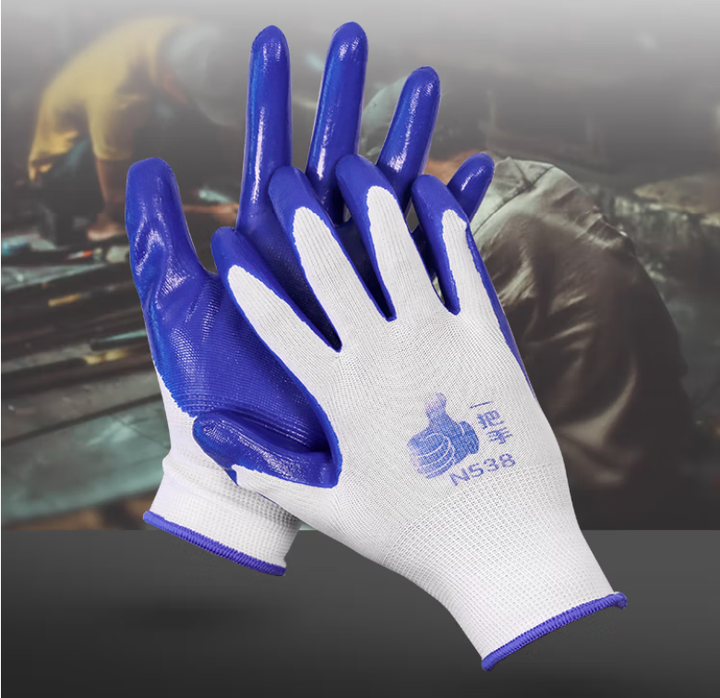 Nitrile Gloves for Labor Protection, Wear-resistant King, Oil-resistant ...