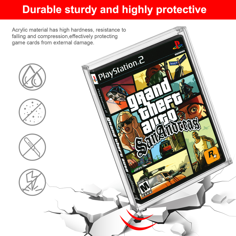 Capa transparente para Xbox 360 – capa durável e transparente