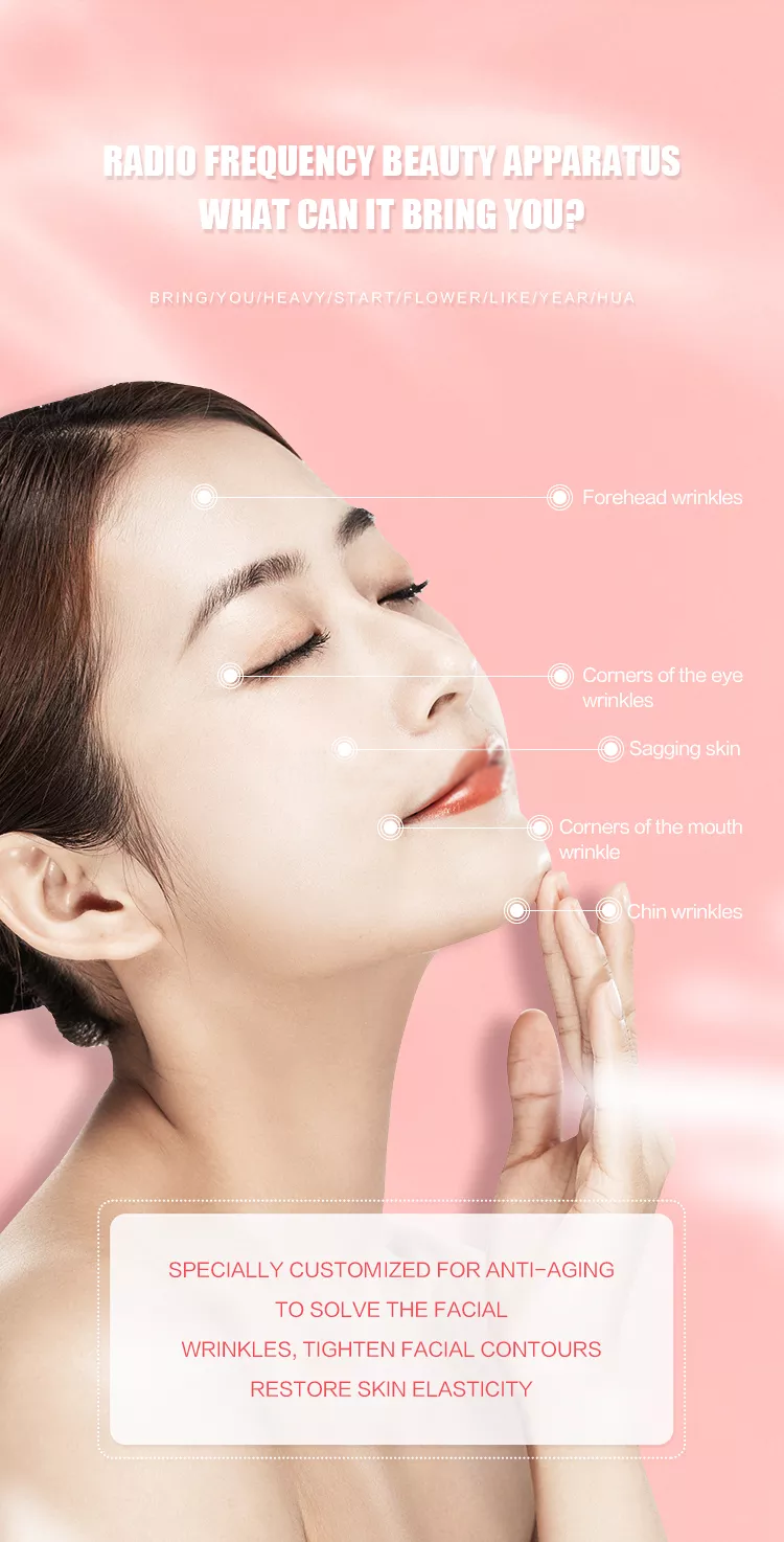 4 In 1 Led Skin Tightening Facial Portable Anti Wrinkle Home Use RF ...