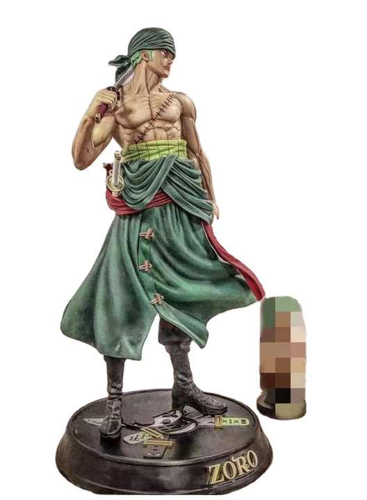 Custom Life Size Anime Sculpture One Piece Zoro Statue| Alibaba.com
