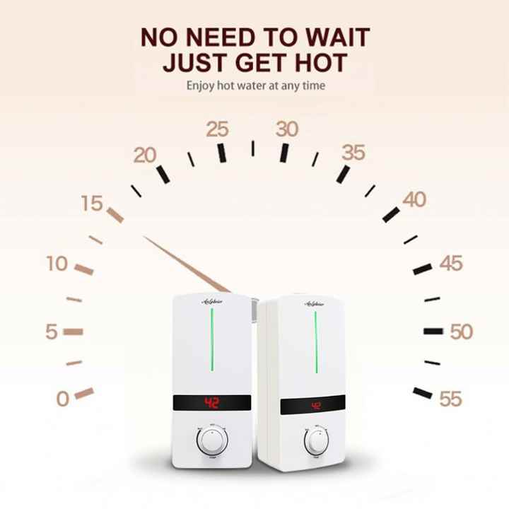 5500W Instant Electric Mini Water Heater Endless Hot Water Under ...
