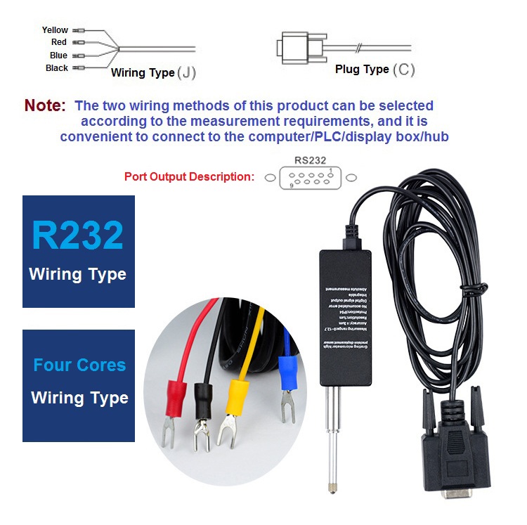 Shutter displacement sensor IP65 Measuring contact displacement sensor ...